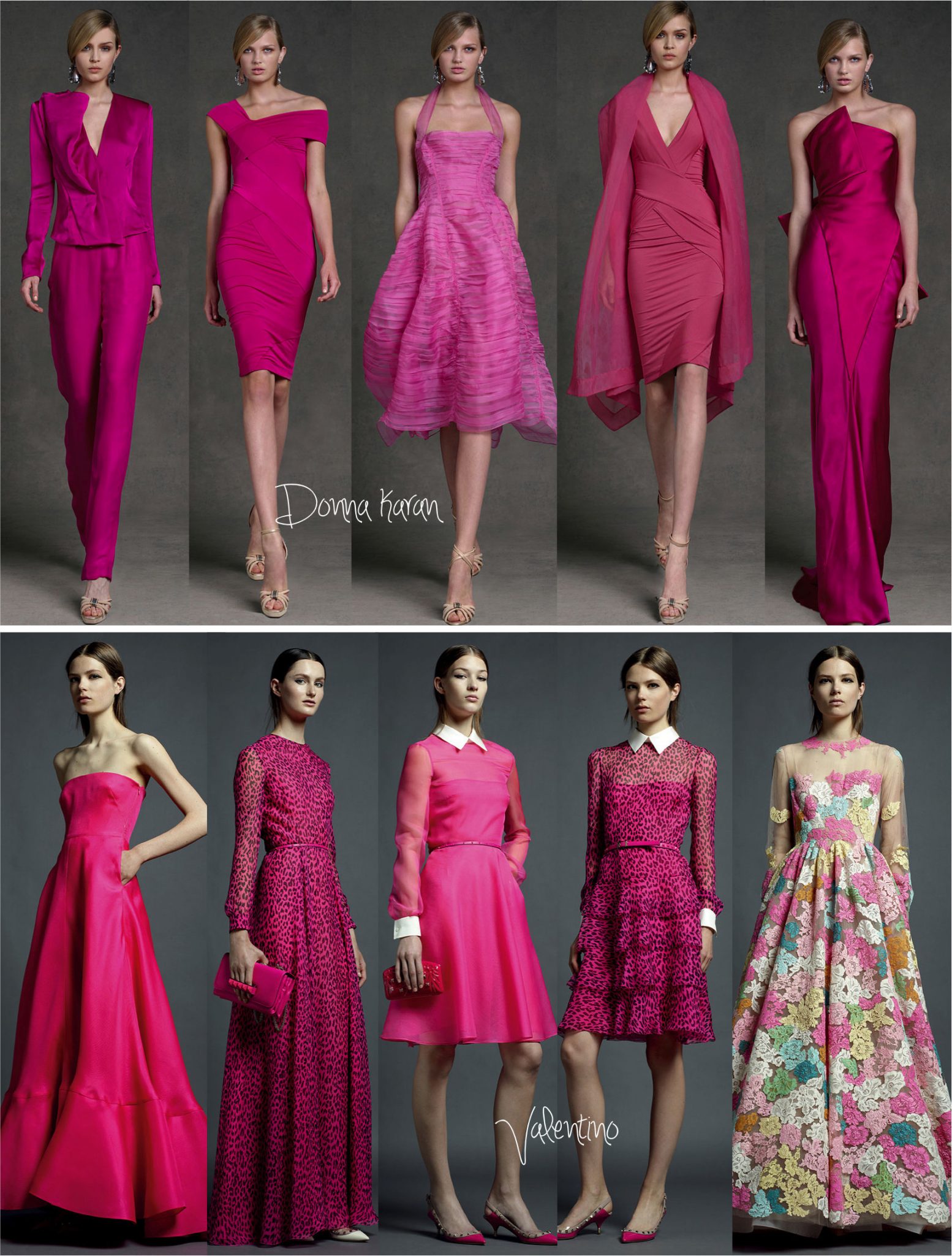 Invasão rosa nas passarelas! - Fashionismo