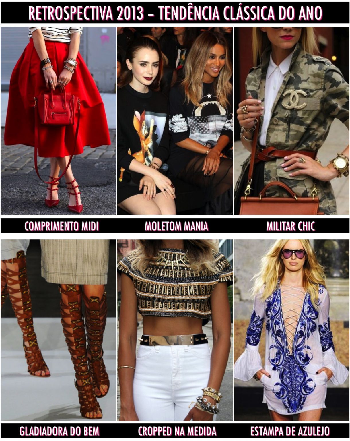 Retrospectiva 2013: Tendência Clássica do Ano - Fashionismo